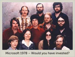 A Microsoft Stock History Timeline