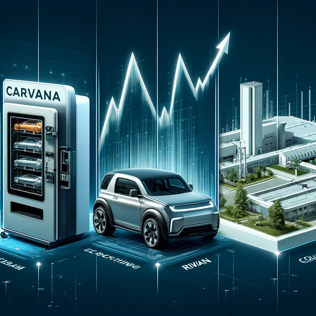 Three Stocks: Carvana, Rivian, and Zillow