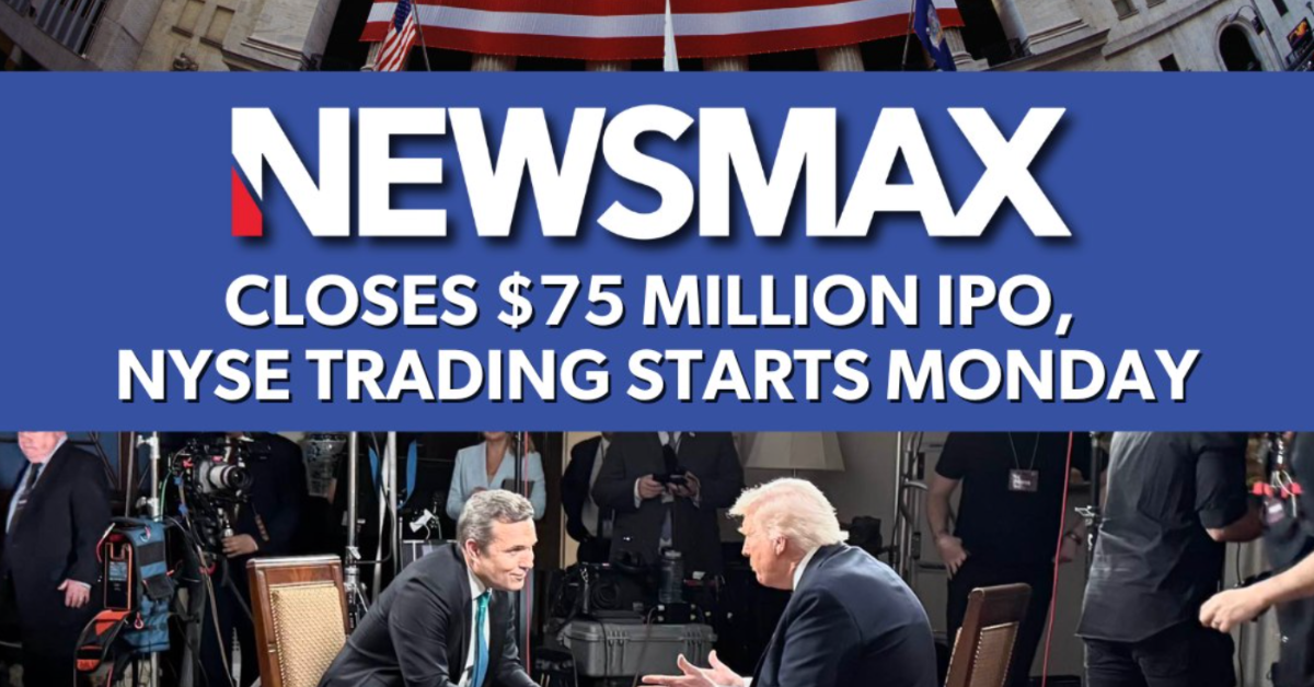 Newsmax (NMAX) Rockets 735% on IPO Launch