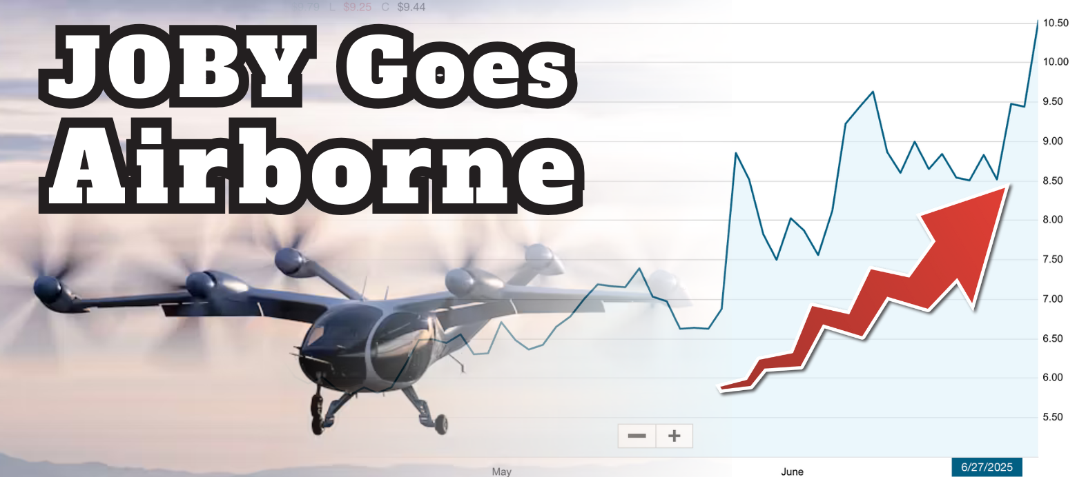 JOBY Goes Airborne 12% as Dubai Test Flights Pave Way for Air Taxis